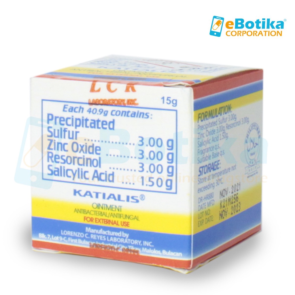 Katialis Ointment 15g | Shopee Philippines
