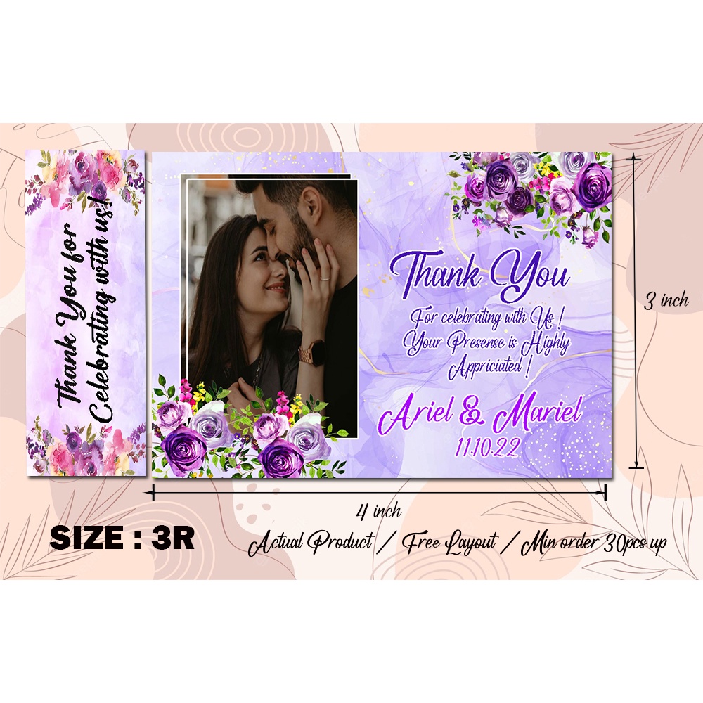 Ref magnet wedding FREE LAYOUT | Shopee Philippines