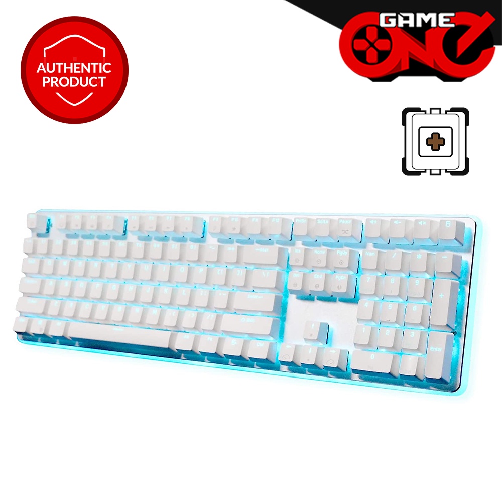 RK Royal Kludge RK918 Wired RGB Mechanical Gaming Keyboard - White ...