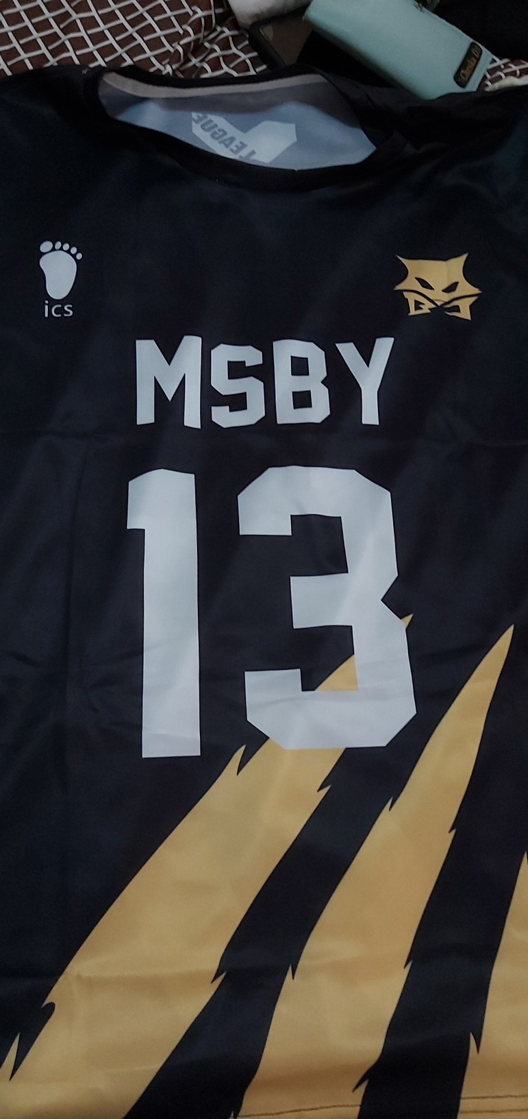 Anime Haikyuu MSBY Black Jackals HINATA Jersey T-shirt | Shopee Philippines