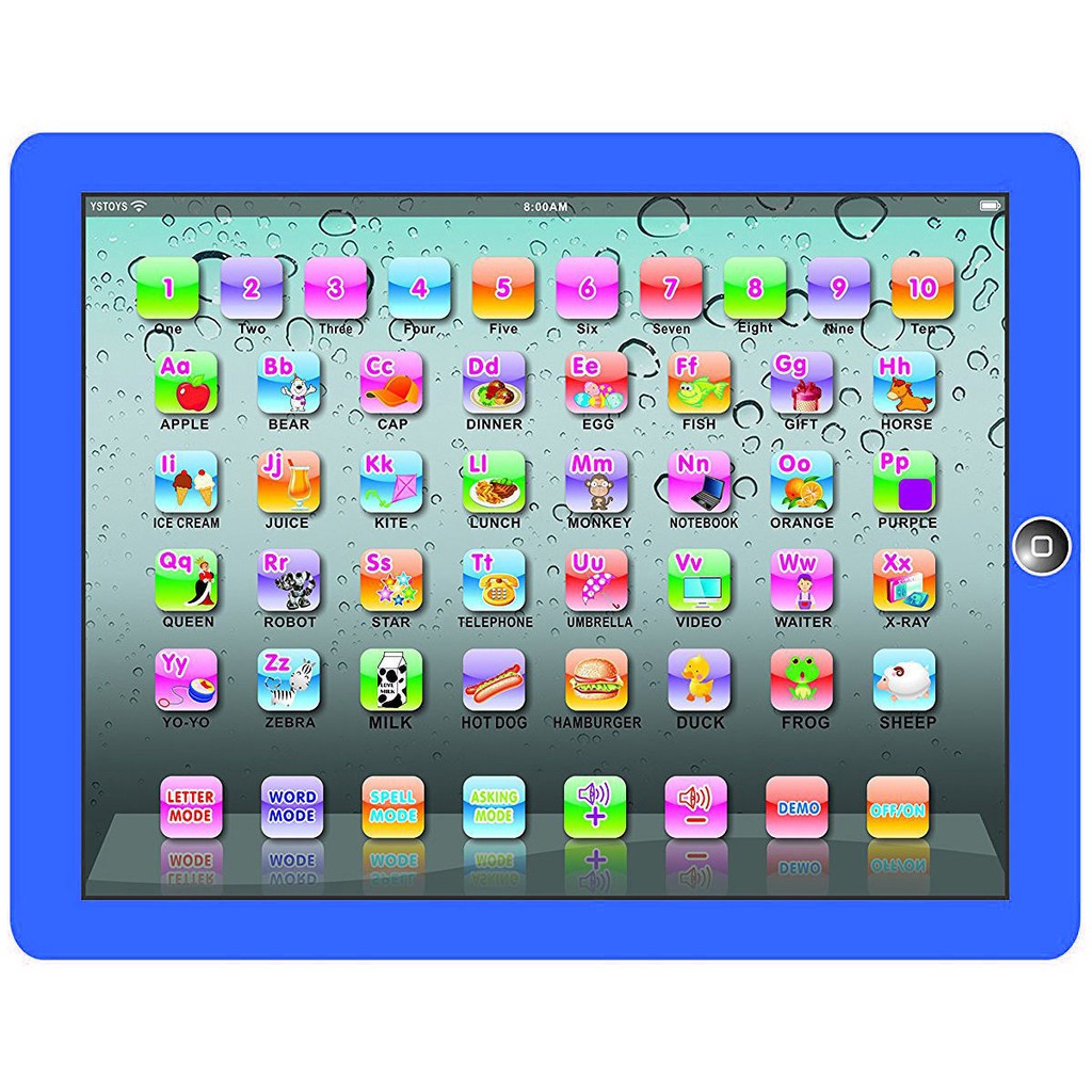 Ypad Multimedia Learning Computer Toy Tool (Blue) | Shopee Philippines