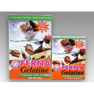 Ferna Gelatine Powder 5 x 10g | Shopee Philippines