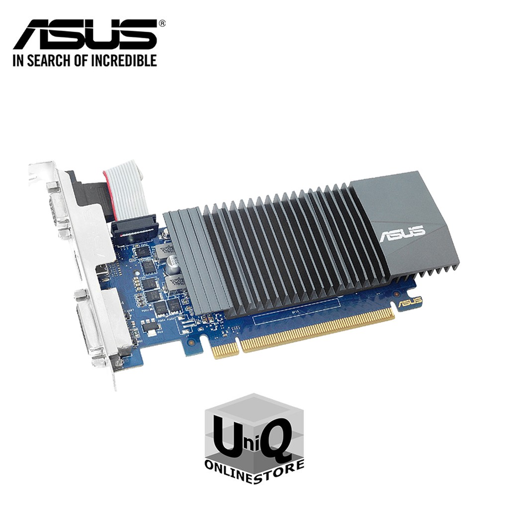 Asus GeForce GT 710 2GB GDDR5 Graphics Card (GT710-SL-2GD5-BRK) with ...