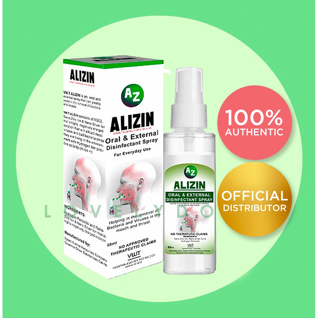 Alizin Oral Spray - FDA Approved - Official Distributor - 100% ...