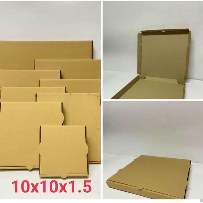 10 PCS PLAIN PIZZA BOX (Available in # Sizes) | Shopee Philippines