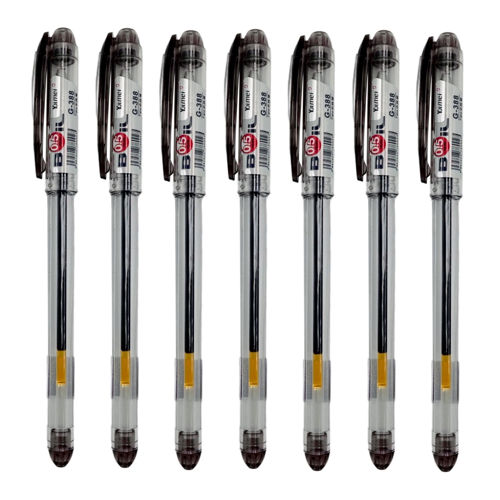 YOUMEI Boil Gelpens (12 pcs) Gel Pens 0.5mm Black Ink Gel Pen Mygel ...