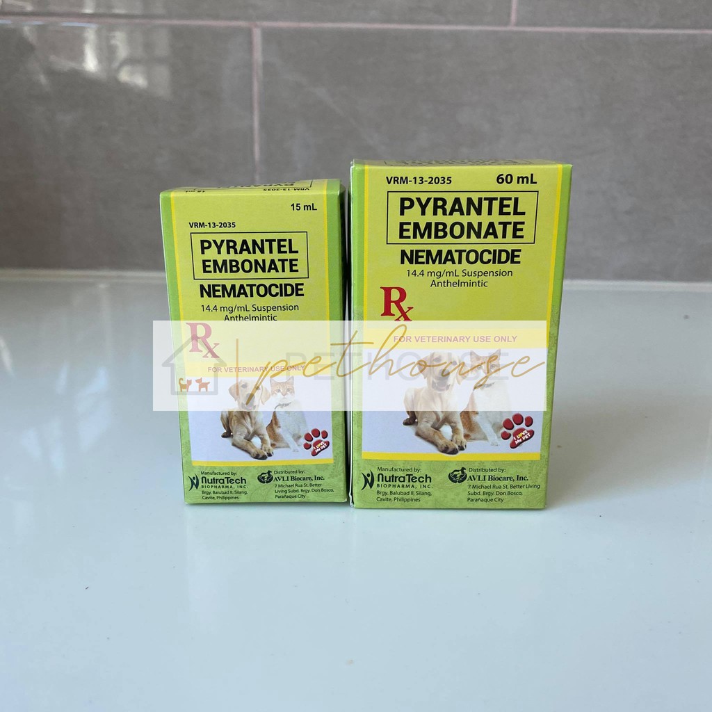 Nematocide - Pyrantel Embonate (15mL/60mL) | Shopee Philippines Nematocide - Pyrantel Embonate (15mL/60mL) | Shopee Philippines