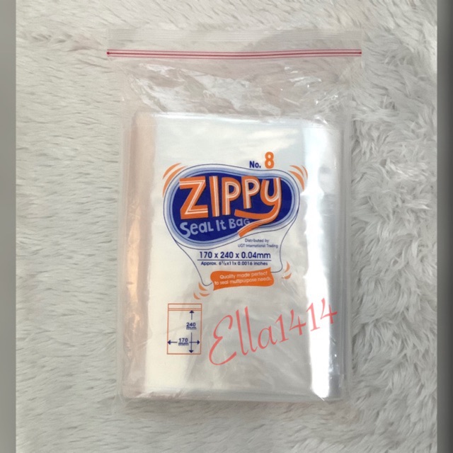 Zippy Ziplock #8 Resealable Pouch ~ | Shopee Philippines