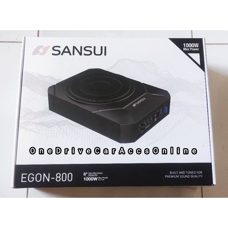 Sansui Underseat Active Subwoofer | Shopee Philippines