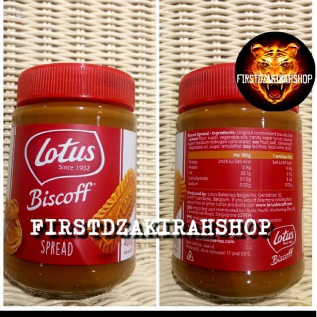 Lotus Biscoff Original Spread / / Lotus Jam 400gr | Shopee Philippines