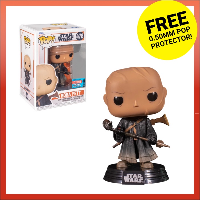 Starwars Boba Fett 2021 Fall Convention Limited Edition 478 Funko Pop Vinyl Figure Shopee