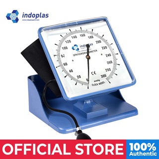 Indoplas Aneroid Blood Pressure Sphygmomanometer Desk & Wall Type | Shopee Philippines