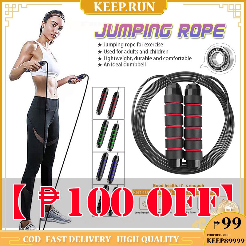 Adjustable Skipping Rope Exercise, Adult Workout With Counter Rapid ...