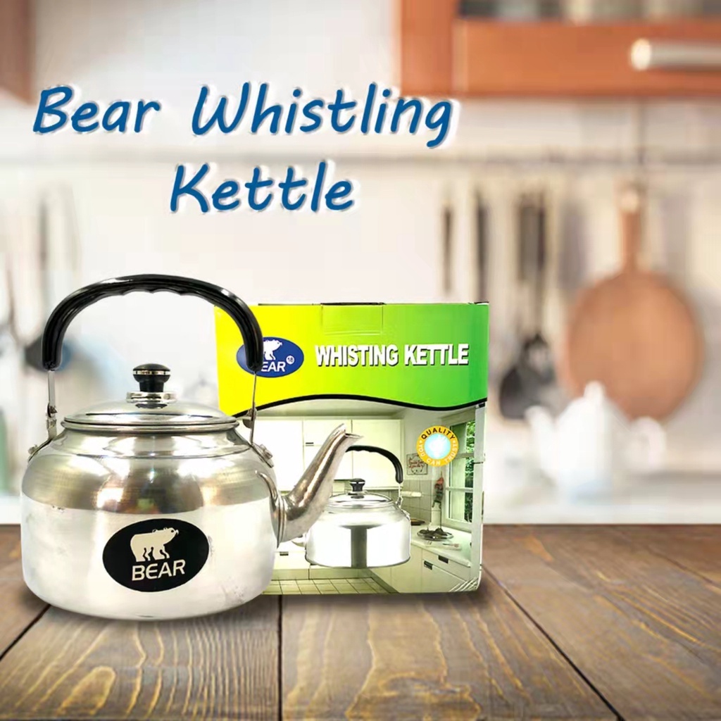 Bear Whistling Kettle Aluminum 16cm, 18cm | Shopee Philippines