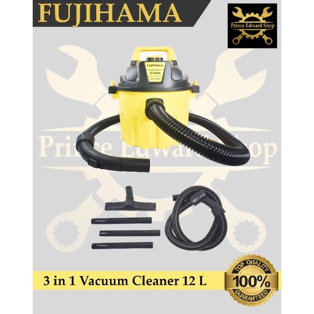 Fujihama Vacuum Cleaner 12L (Wet, Blow, Dry) | Shopee Philippines