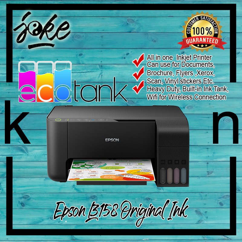Epson L3158 3 in 1 Printer With WiFi | Shopee Philippines