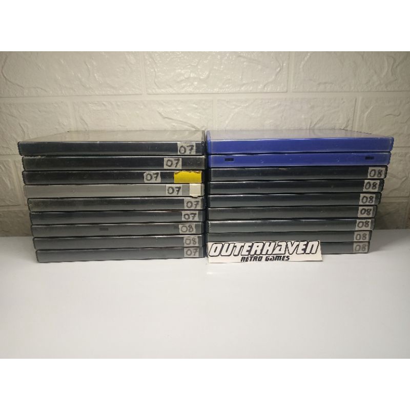 Original PS2 Amaray Empty Game Case | Shopee Philippines