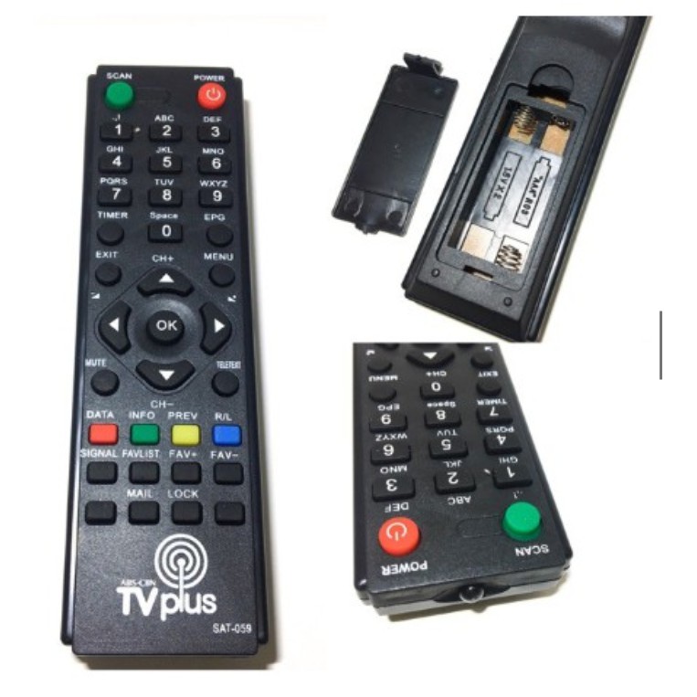 TVPlus Remote control TV plus remote control universal replacement ...