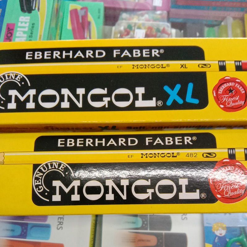 MONGOL PENCIL #2 AND XL 12pcs per box | Shopee Philippines