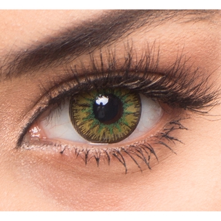 Hazel Green Color Contact Lenses Eye Red Demon contact lens | Shopee ...