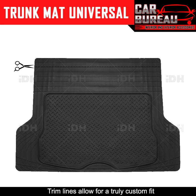 Universal Cargo Mat Trunk Liner Tray / Luggage Tray / Trimmable Cargo ...