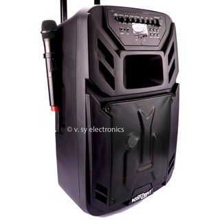 Original Konzert PA-12 400W 12 Inches 2-Way USB BT FM Portable PA ...