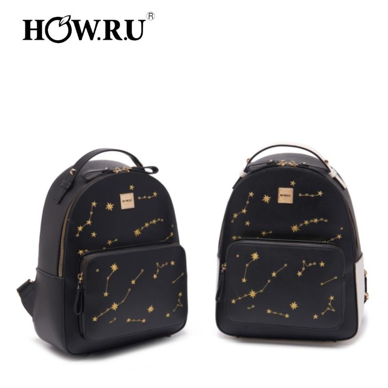 How.R.U Original Backpack Leather For Women | Shopee Philippines