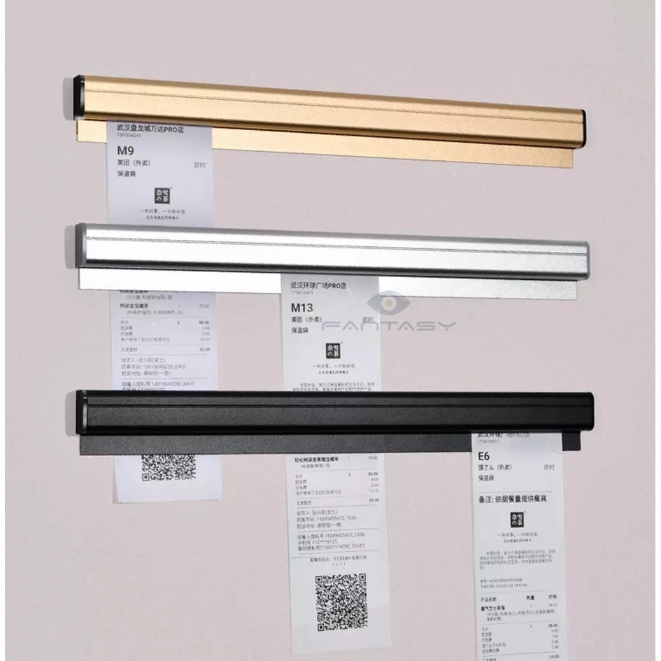 SVIAO High-end No Punching Stick Restaurant Kitchen Menu Clip Holder ...