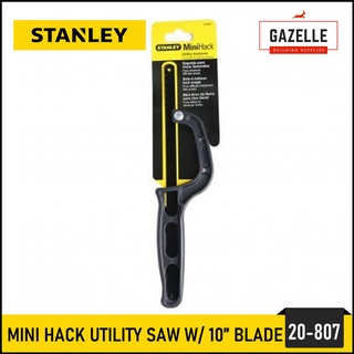 Stanley Mini Hacksaw with 10" Blade Utility Saw - 20-807 | Shopee ...