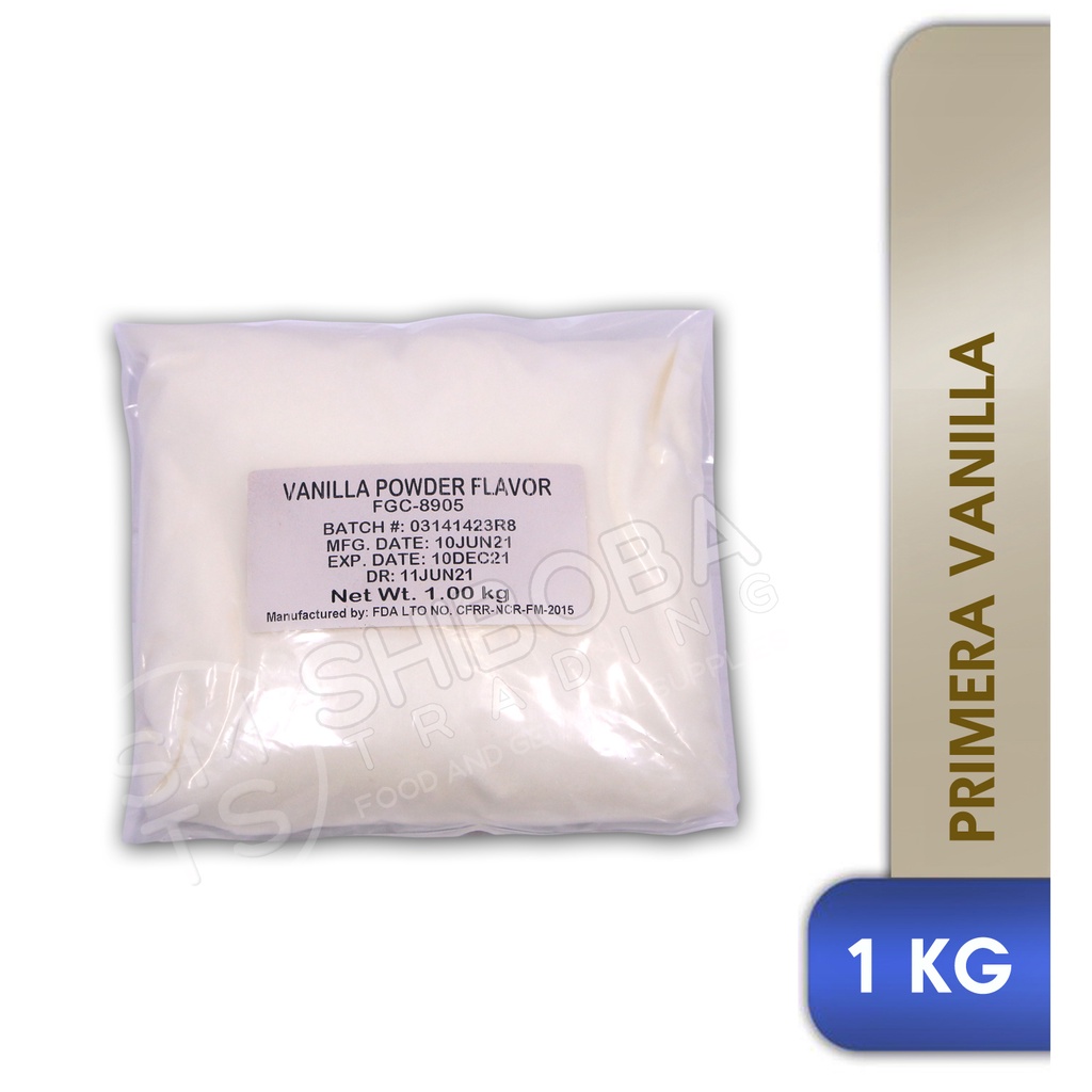 Primera Vanilla Powder 1 kilogram | Shopee Philippines