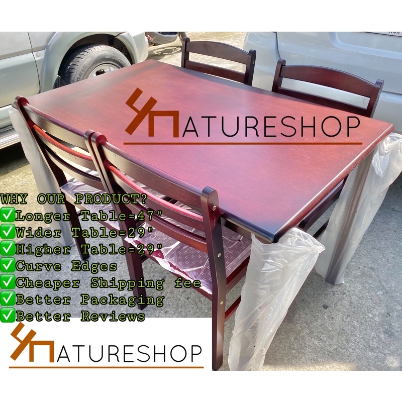 Dining Set 4 Seaters | Shopee Philippines