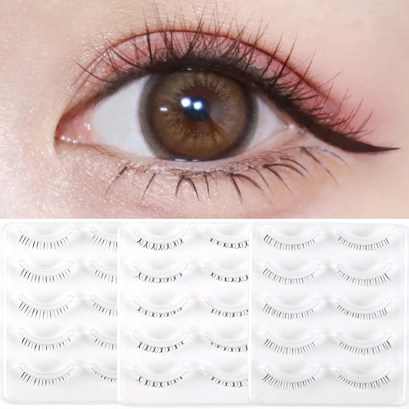 Cosmetics Eye Makeup Natural Style Lower Eyelashes False Eyelashes ...