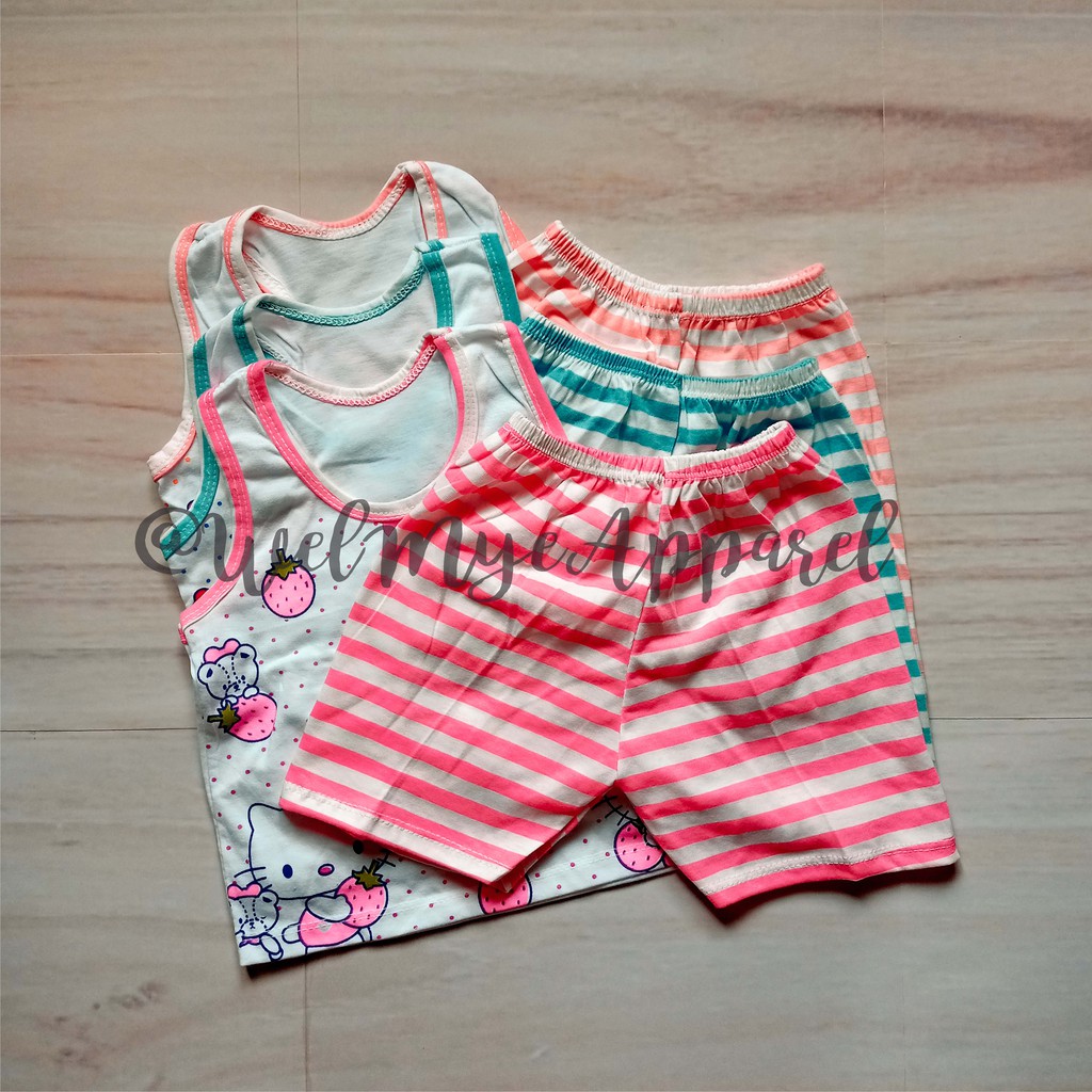 Hello Kitty Stripes Design for Kids, Girls 1- 6 months old, Random ...
