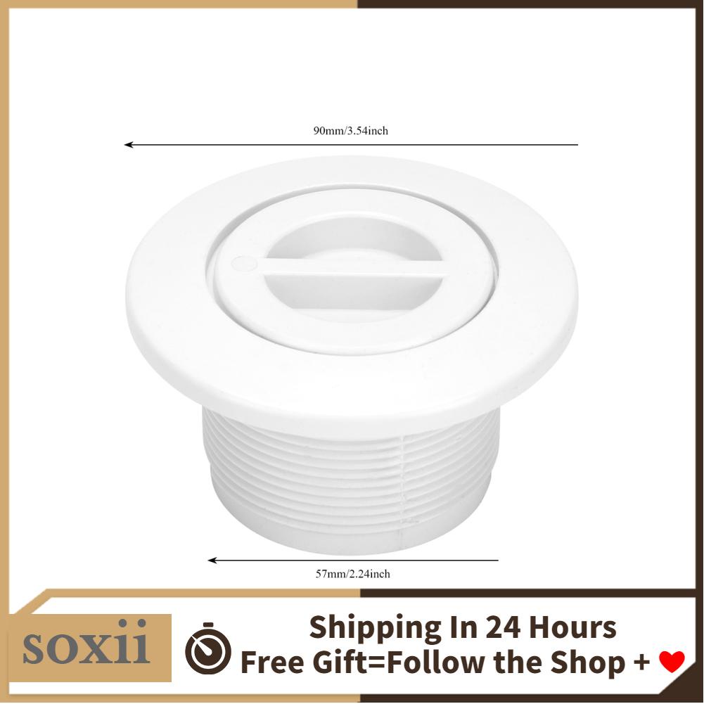 Soxii 2in Swimming Pool Suction Outlet Vacuum Fittings Water Treatment ...