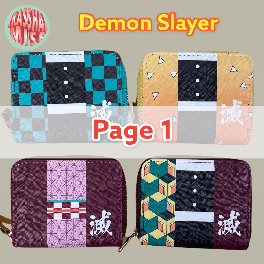 Demon Slayer Square Wallet | Shopee Philippines