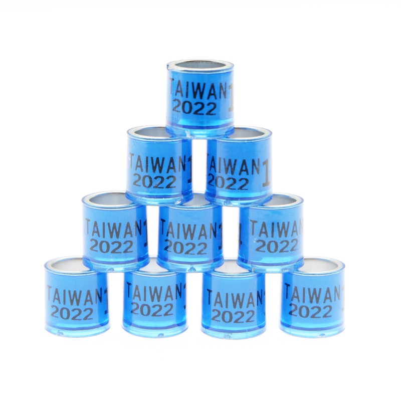10/20/50/100Pcs Blue Pigeon ring 2023 Pigeon Training Identify Birds ...