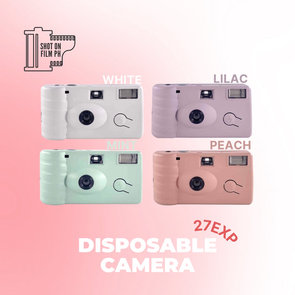 Pastel Matte Disposable Cameras (27exposures) | Shopee Philippines
