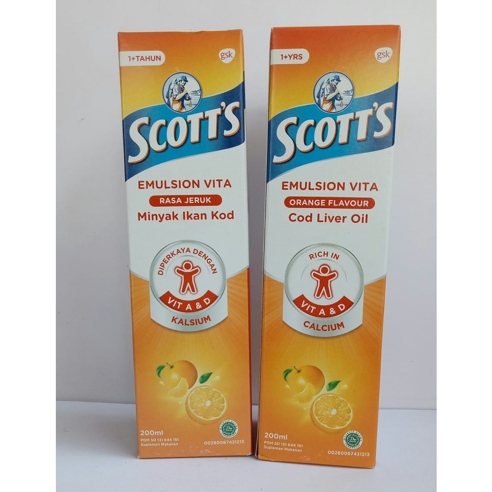Scott's Emulsion 200ml | Shopee Philippines
