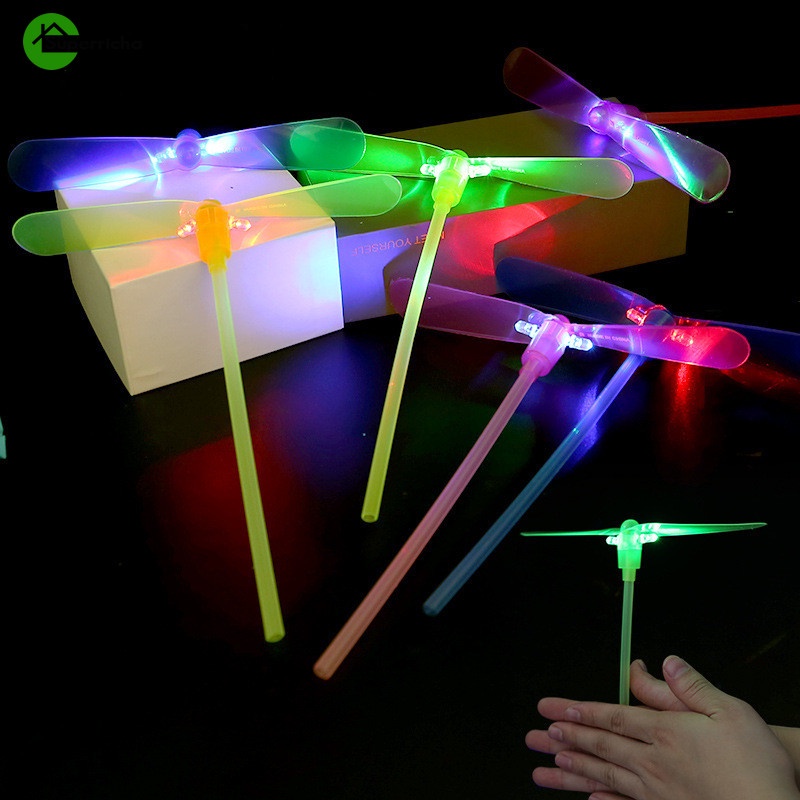 LED Propeller Classic Traditional Nostalgic Toy /Dragonfly Flying ...