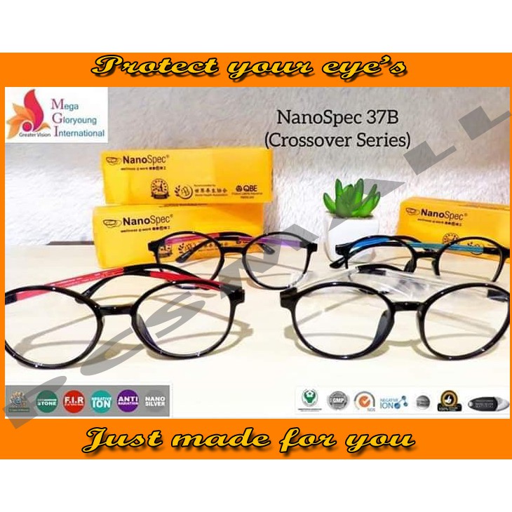 Mgi M37B Nano IonSpec Healthy Eyes while stylish | Shopee Philippines