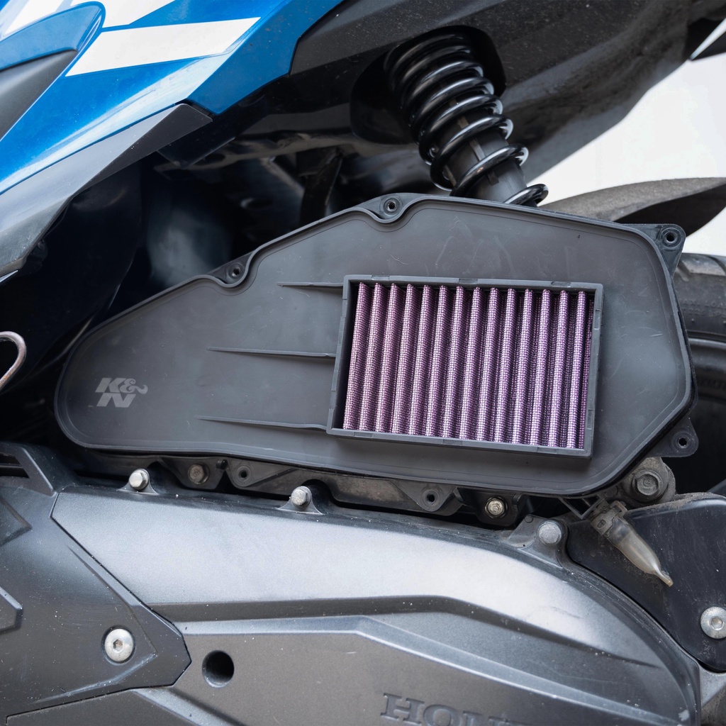 Motorcycle High-Flow Air Filter Washable and Reusable For HONDA CLICK ...