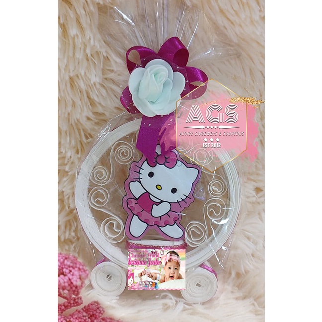 Ada Paper Mache Hello Kitty Souvenir for Baptism & Birthday | Shopee ...