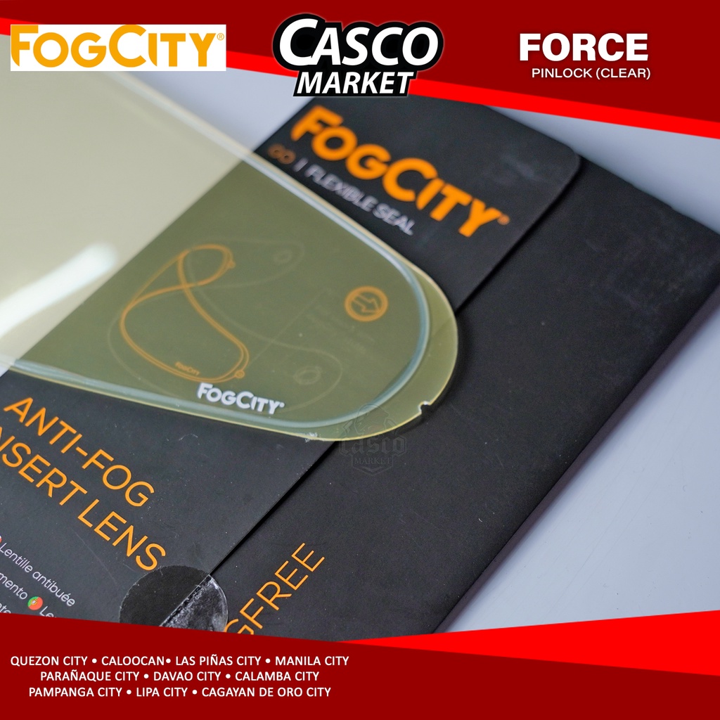 SPYDER FOGCITY PINLOCK FOR FORCE (FOR PINLOCK READY VISOR ONLY ...