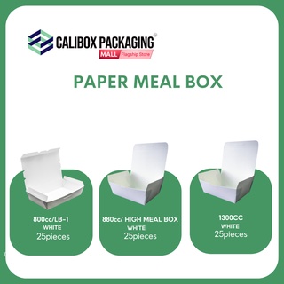 Calibox Packaging Paper Meal Box Spaghetti Box 25pcs | Shopee Philippines