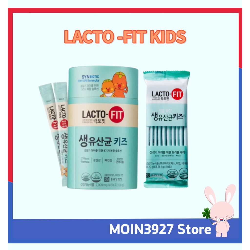 LACTO-FIT KIDS various kinds Lactobacillus, Chong Kun Dang, KOREA, for ...