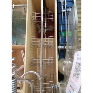 PULL OUT PANTRY storage 5 LAYERS 304 stainless /Pull out basket ...