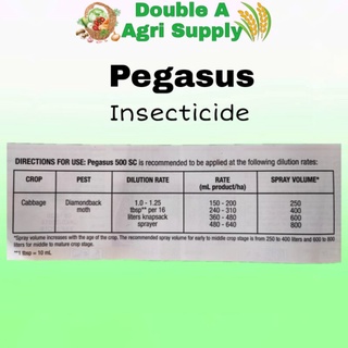 Pegasus 500 SC (Diafenthiuron) Insecticide / Pests Control - Syngenta ...