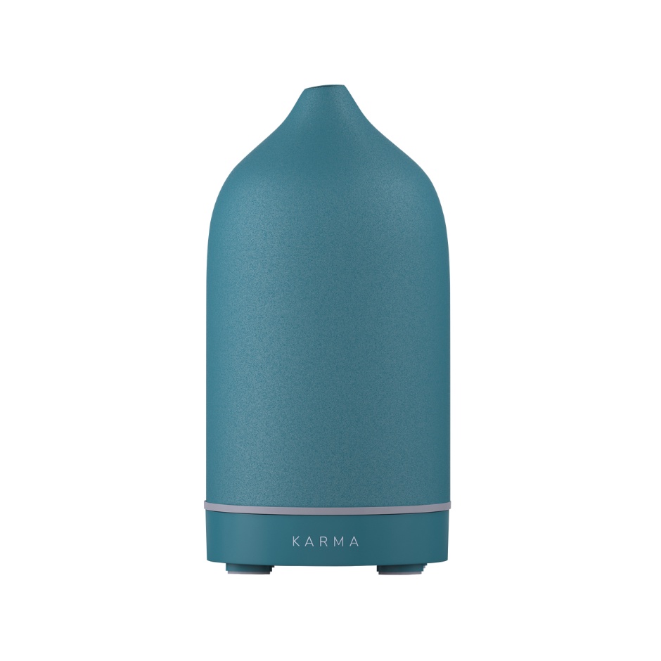 SOUL DIFFUSER - AQUAMARINE with 1 year warranty (KARMA Ceramic Ultrasonic Essential Oil Diffuser ...