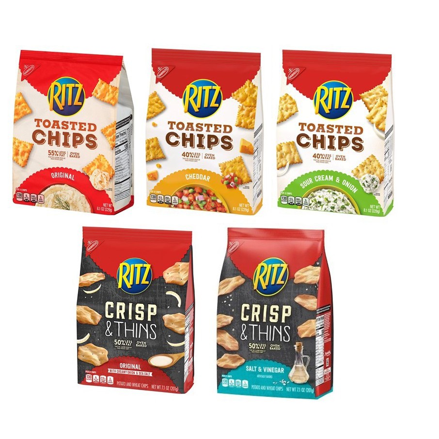 Ritz Toasted Chips - 230g | Shopee Philippines