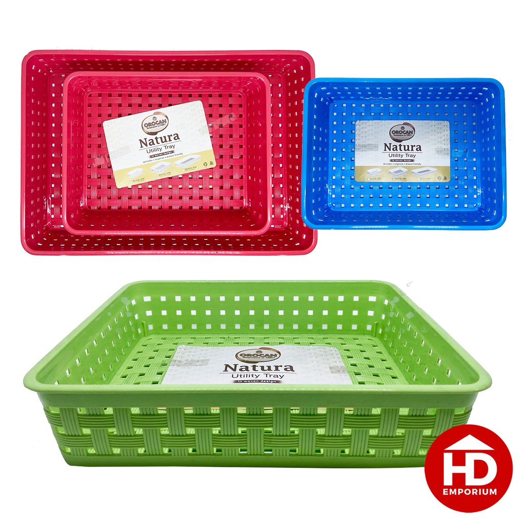 Orocan Natura Utility Tray (Small / Medium / Large) | Shopee Philippines